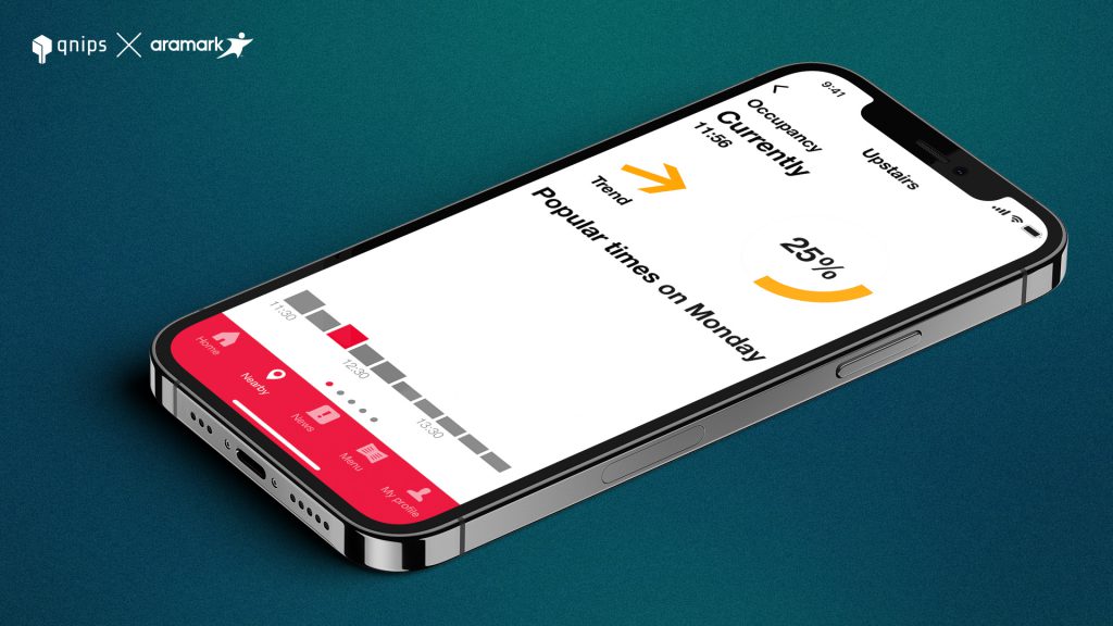 Digitisation in company catering - qnips x Aramark Germany